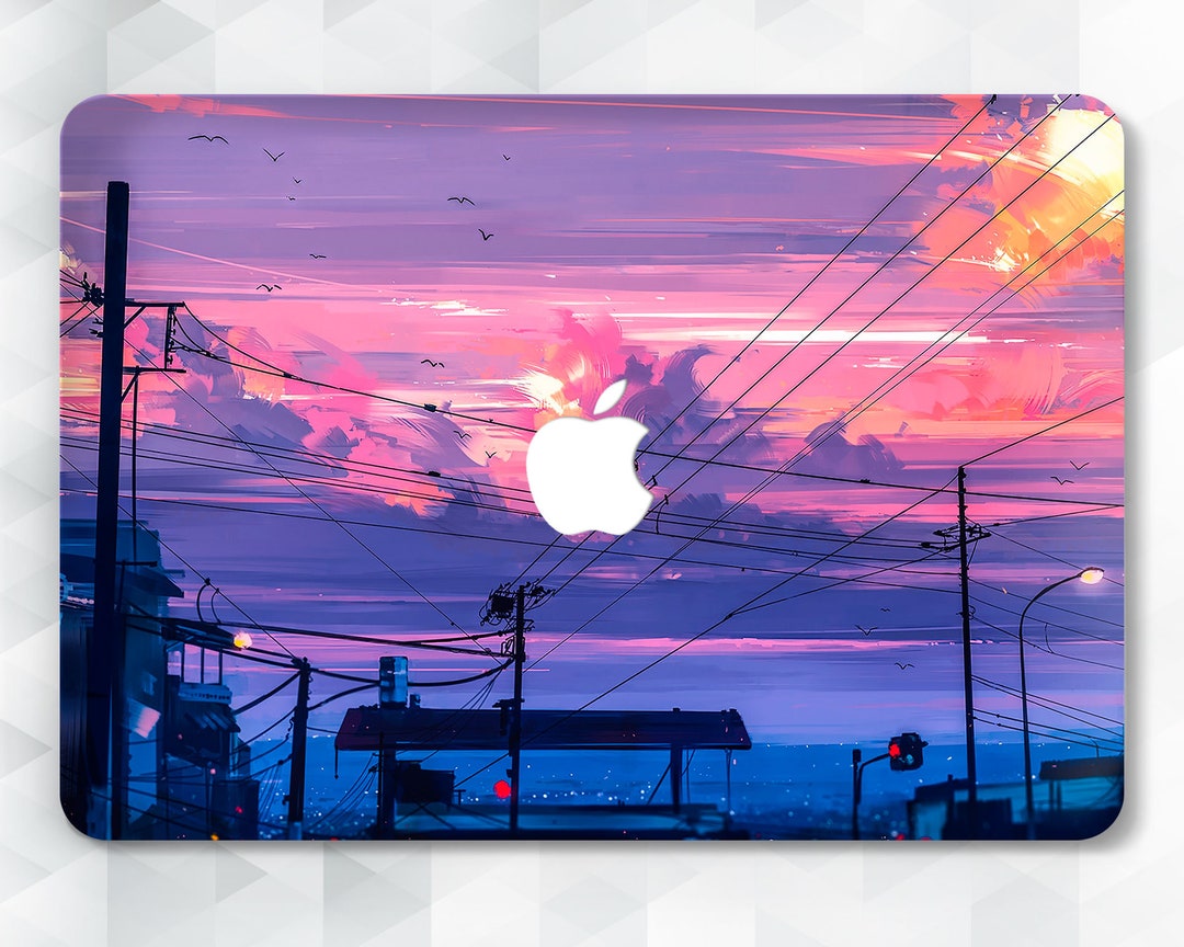 Japanese MacBook Case Aesthetic Landscape MacBook Pro 14 13 16 Air 13 ...
