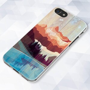 Nature iPhone Case Mountains Men iPhone XR Xs 8 7 6 Tree Girl Case for ...