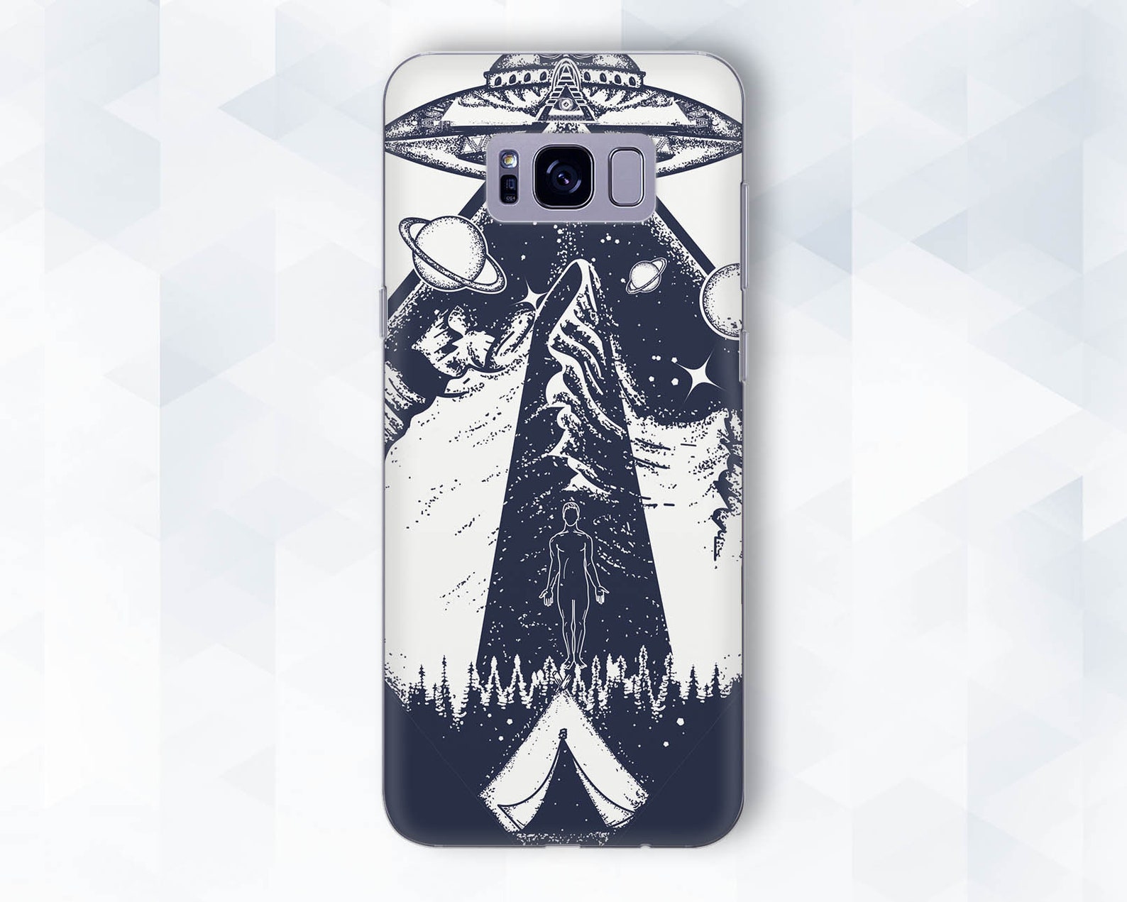 Alien iPhone case Space Men iPhone XR Xs 8 7 Nature Stars case | Etsy