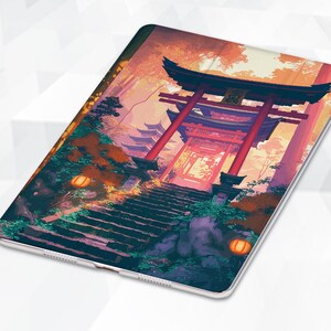 Japanese iPad Case Aesthetic Japan iPad 10th 10.2 9.7 Pro 11 10.5 12.9 ...