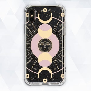 Moon iPhone Case Stars Girls iPhone 11 Pro XR X 8 7 Celestial Space ...