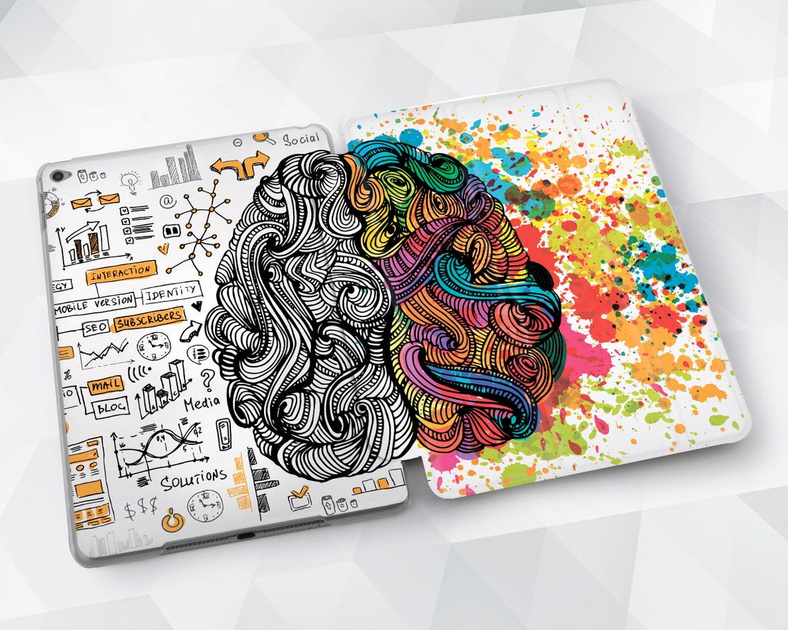 Brain Ipad Case Boys Men Ipad 9.7 6th Gen 2018 Science Nerd | Etsy