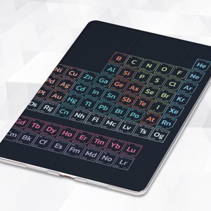 Science iPad Case Rainbow Men iPad 9.7 6th Gen 2018 Nerd Teacher iPad ...