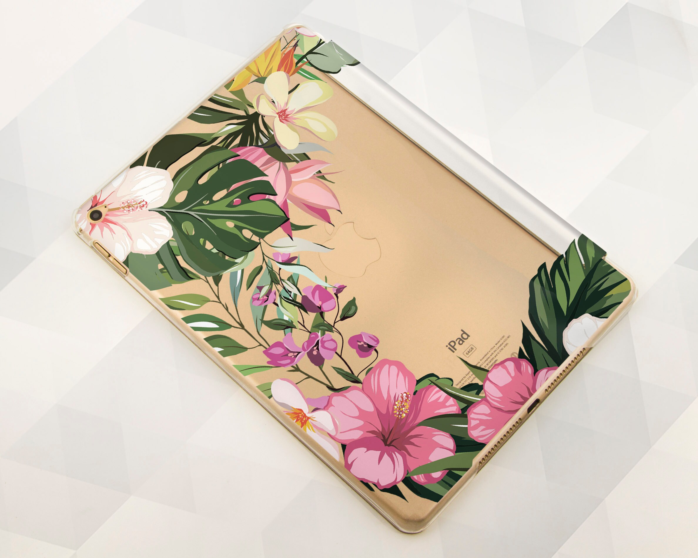 Personalized Ipad Case 6th Gen Girl Tropical Ipad 9.7 2018 | Etsy