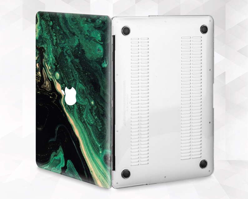 Marble Macbook Case Green Marble Macbook Pro 13 Inch 2018 Air - Etsy