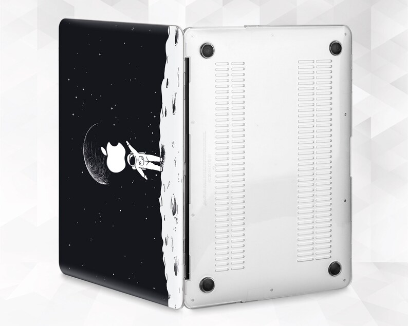 Moon Macbook case Stars Black Macbook Pro 13 inch 2018 Air 13 | Etsy