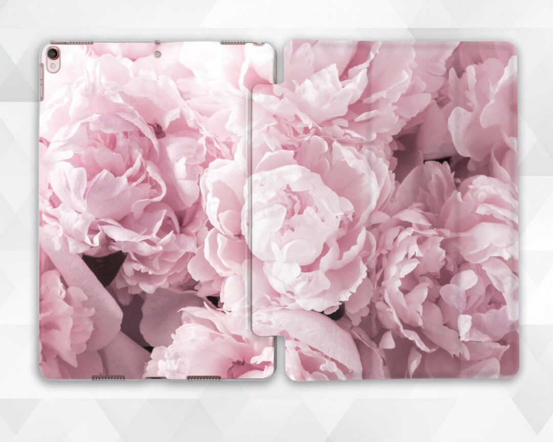 Peonies iPad Case Flowers Floral iPad 9.7 6th Gen 2018 Girl Cute iPad ...