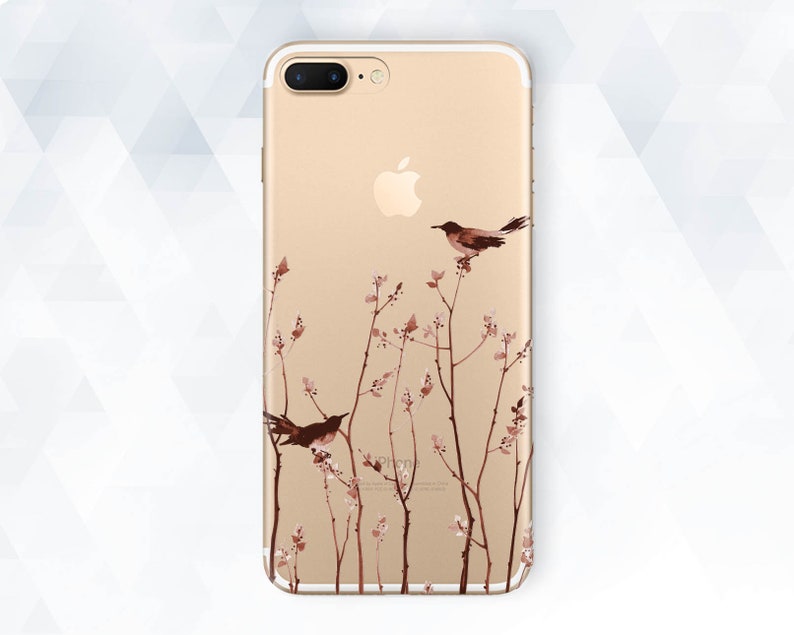 Birds Iphone Case Cute Girl Iphone 11 Pro XR 8 7 Nature - Etsy