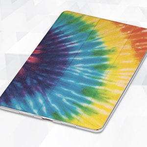 Retro iPad Case Art Rainbow iPad 9.7 10.2 7th Vintage Design iPad Pro ...