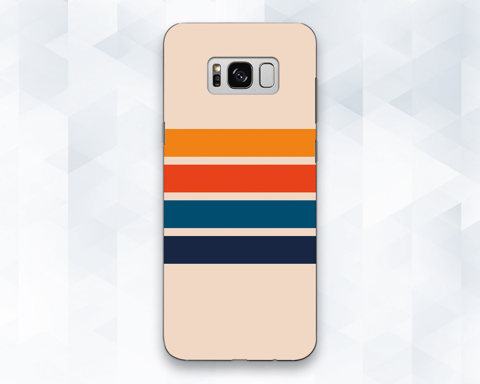 Stripes iPhone Case Vintage Retro iPhone 11 Pro XR X 8 7 80s Design ...