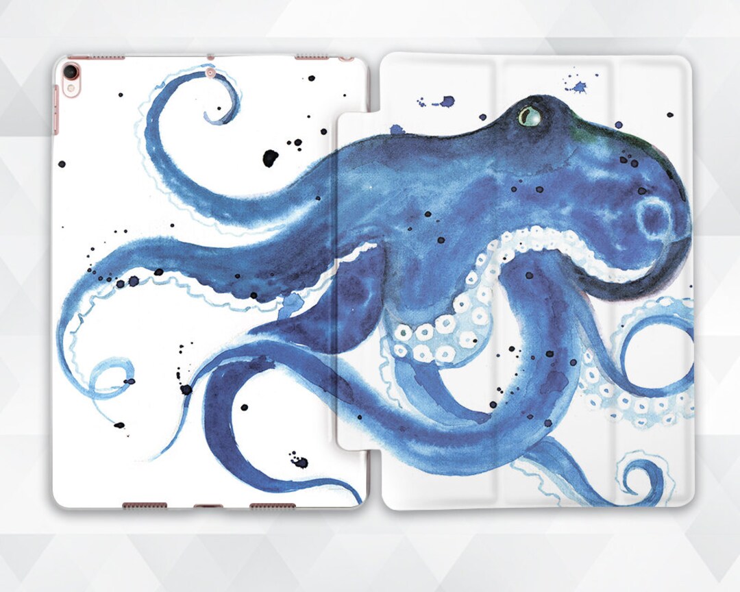 Octopus iPad Case Cute Ocean iPad 9.7 10.2 7th Art Animal iPad Pro 11 ...