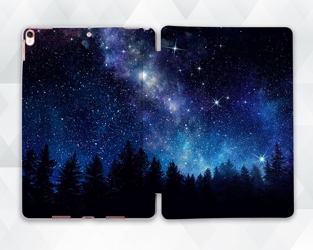 Space iPad Case Aesthetic Stars iPad Air 5 Air 4 iPad 10th 9th Pro 12.9 ...