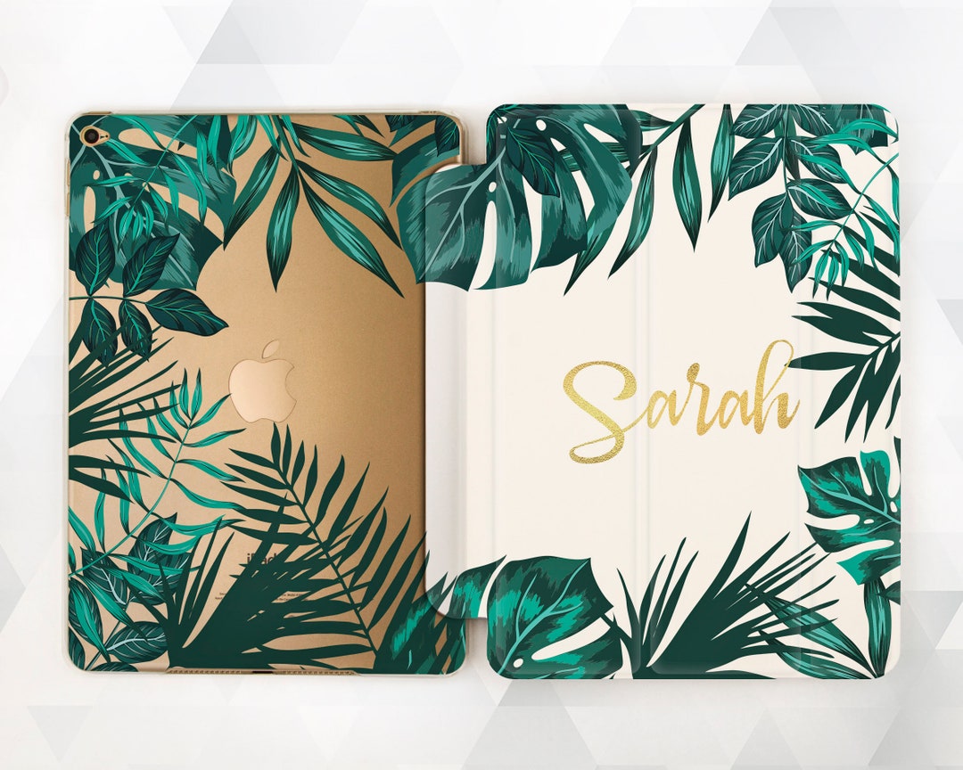 Name Ipad Case 6th Gen Personalized Tropical Ipad 9.7 2018 - Etsy