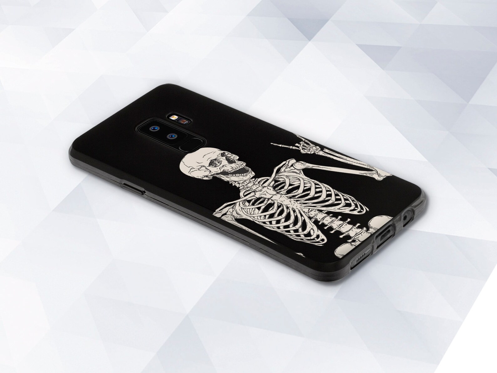 Skeleton Iphone Case Goth Indie Iphone XR X 8 7 Funny Skull - Etsy