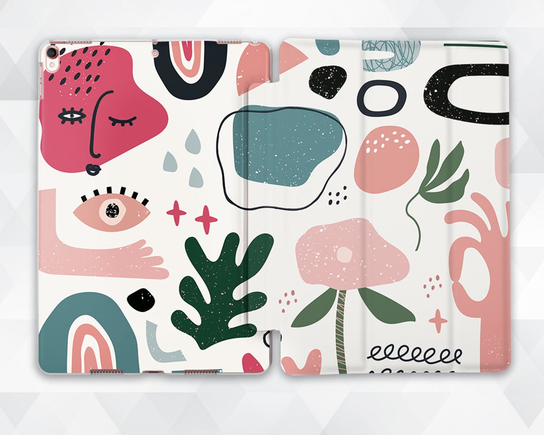 Art iPad Case Girl Cute iPad 9.7 10.2 Pro 11 10.5 12.9 Mini 5 Air 4 ...
