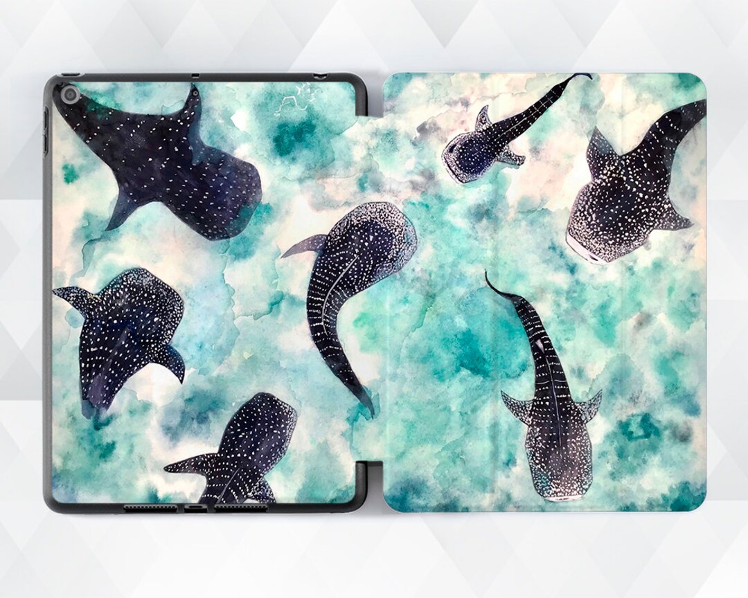 Ocean iPad Case Whale Shark iPad 10.2 9th Pro 11 10.5 12.9 Air 4 10.9 ...