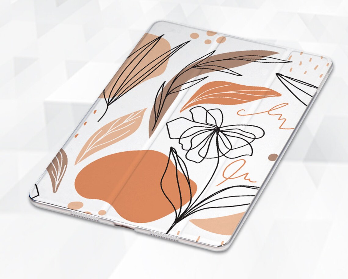 Floral Ipad Case Girls Flowers Ipad 9.7 10.2 7th Aesthetic Art | Etsy