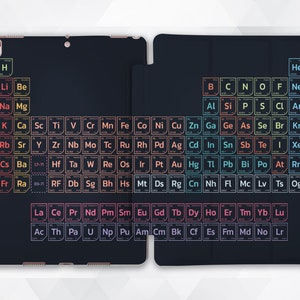 Science iPad Case Rainbow Men iPad 9.7 6th Gen 2018 Nerd Teacher iPad ...