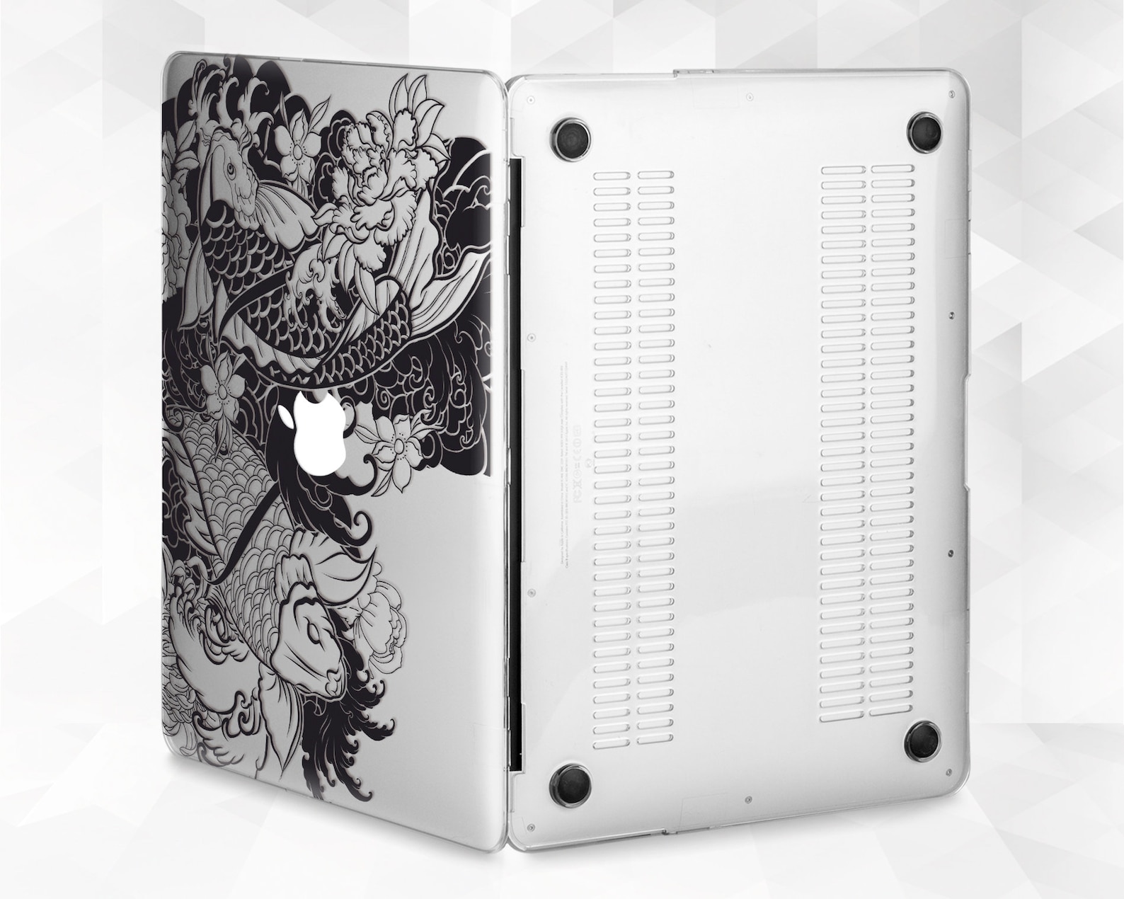 Koi Fish Macbook Case Japanese Clear Macbook Pro 13 16 15 Air | Etsy