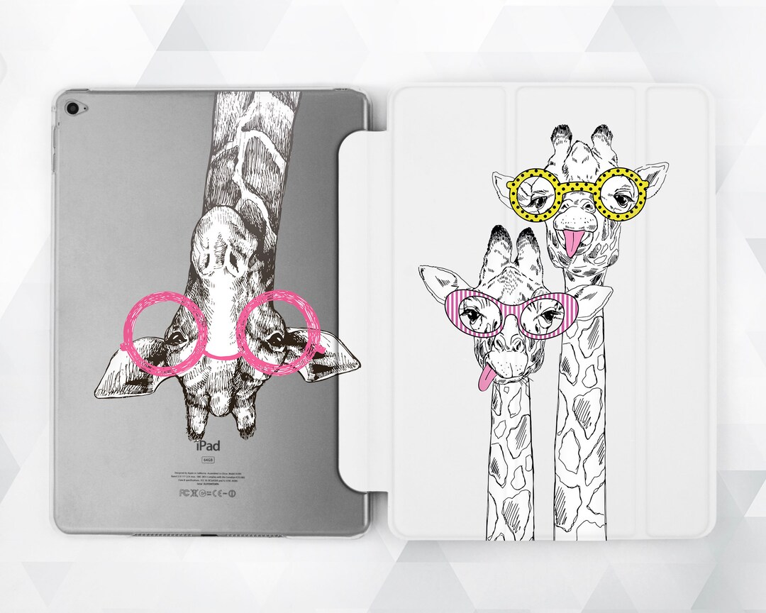 Giraffe iPad Case Kids Cute iPad 9.7 6th Gen 2018 Animal Girl iPad Pro ...
