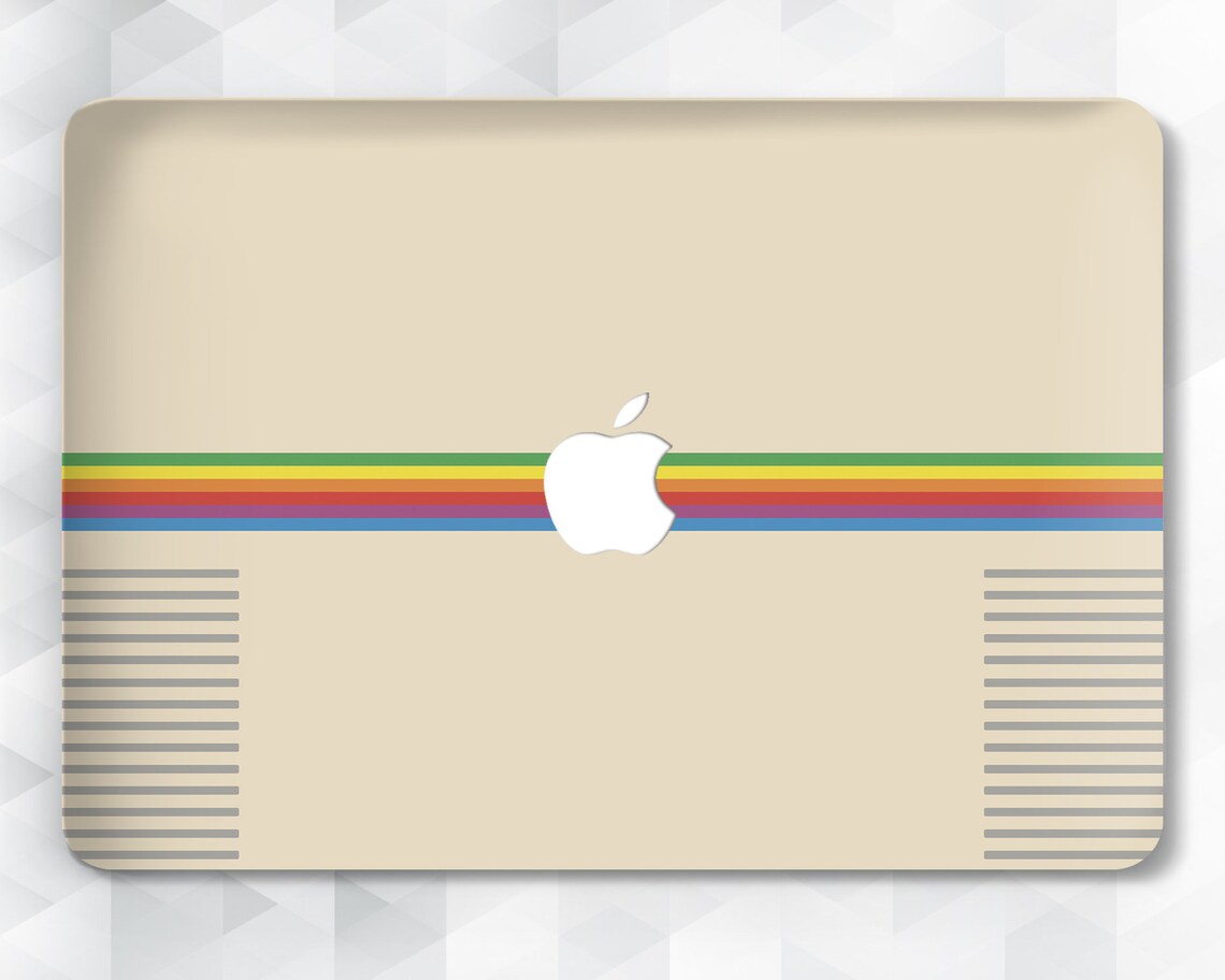 Retro MacBook Case Rainbow Vintage MacBook Pro 13 16 15 Inch 2020 Air ...
