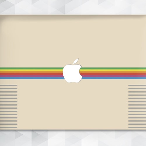 Retro Macbook Case Rainbow Vintage Macbook Pro 13 16 15 Inch - Etsy