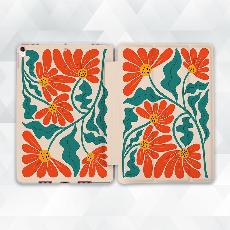 Flower iPad Case - Etsy
