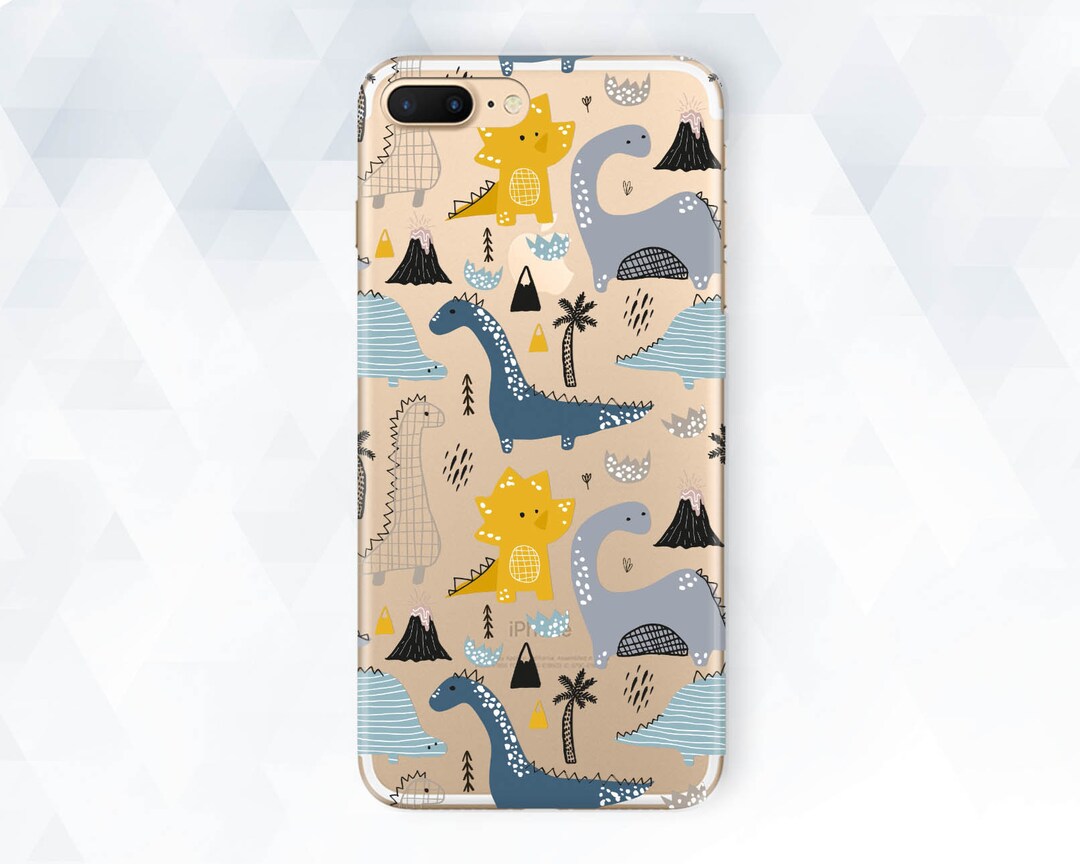 Dinosaur iPhone Case Kawaii Cute iPhone XR Xs 8 7 Girl Funny Case for ...