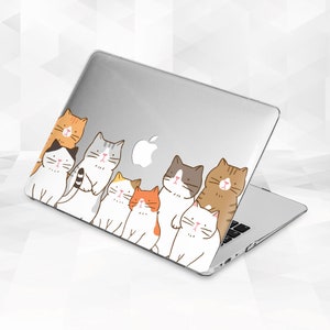Cats MacBook Case Cute Kitty MacBook Pro 13 14 Air 13 M2 M1 Air 15 Inch ...