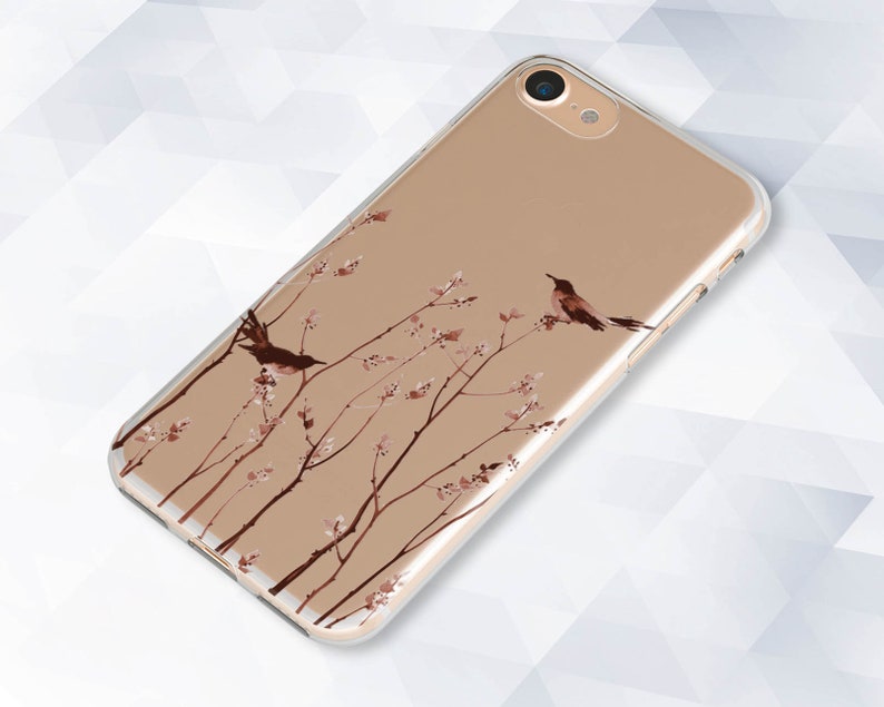 Birds Iphone Case Cute Girl Iphone 11 Pro XR 8 7 Nature - Etsy
