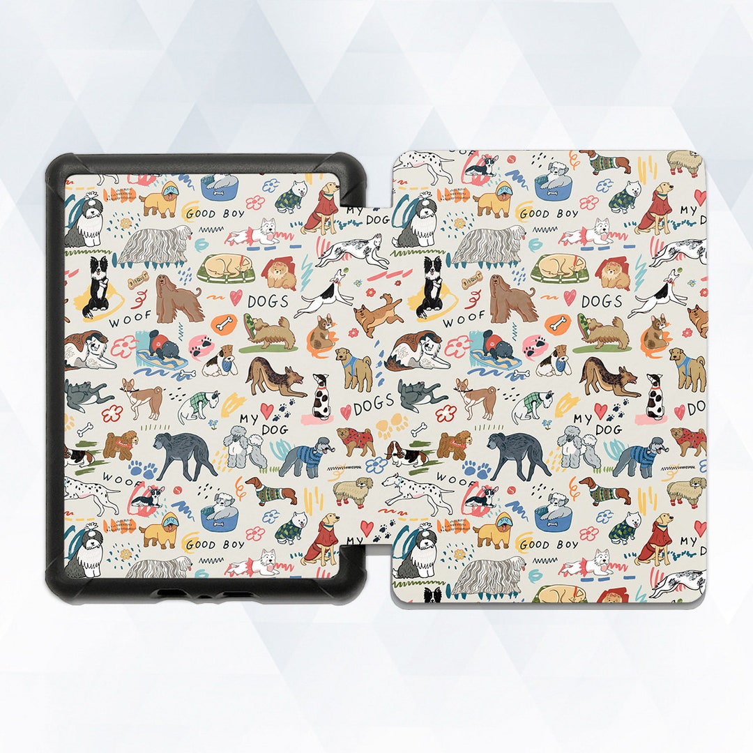 Dogs Kindle Case Cute Animals All-new Kindle 10th Gen Kindle Paperwhite ...