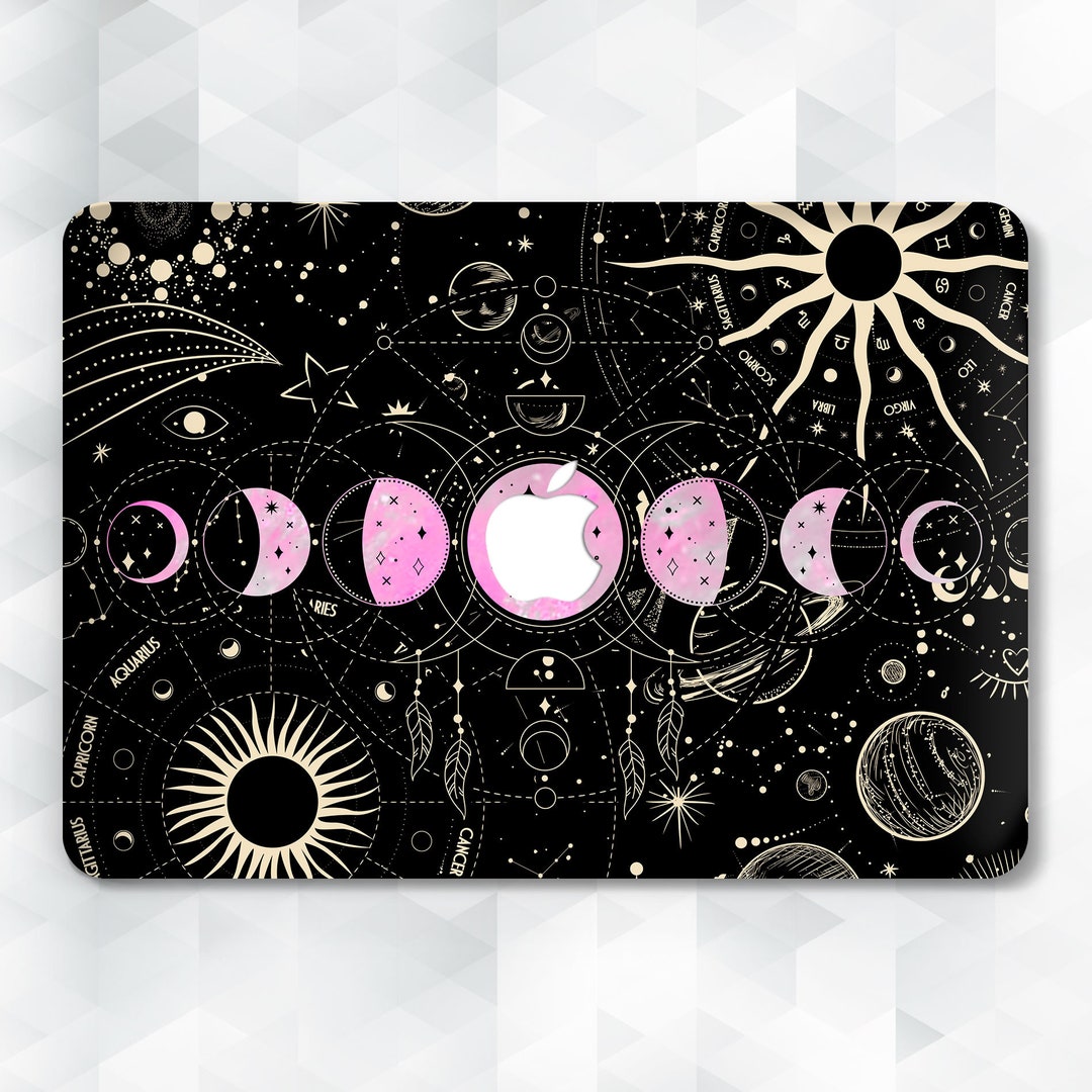 Moon MacBook Case Aesthetic Space MacBook Pro 13 14 Air 13 M2 M1 Air 15 ...