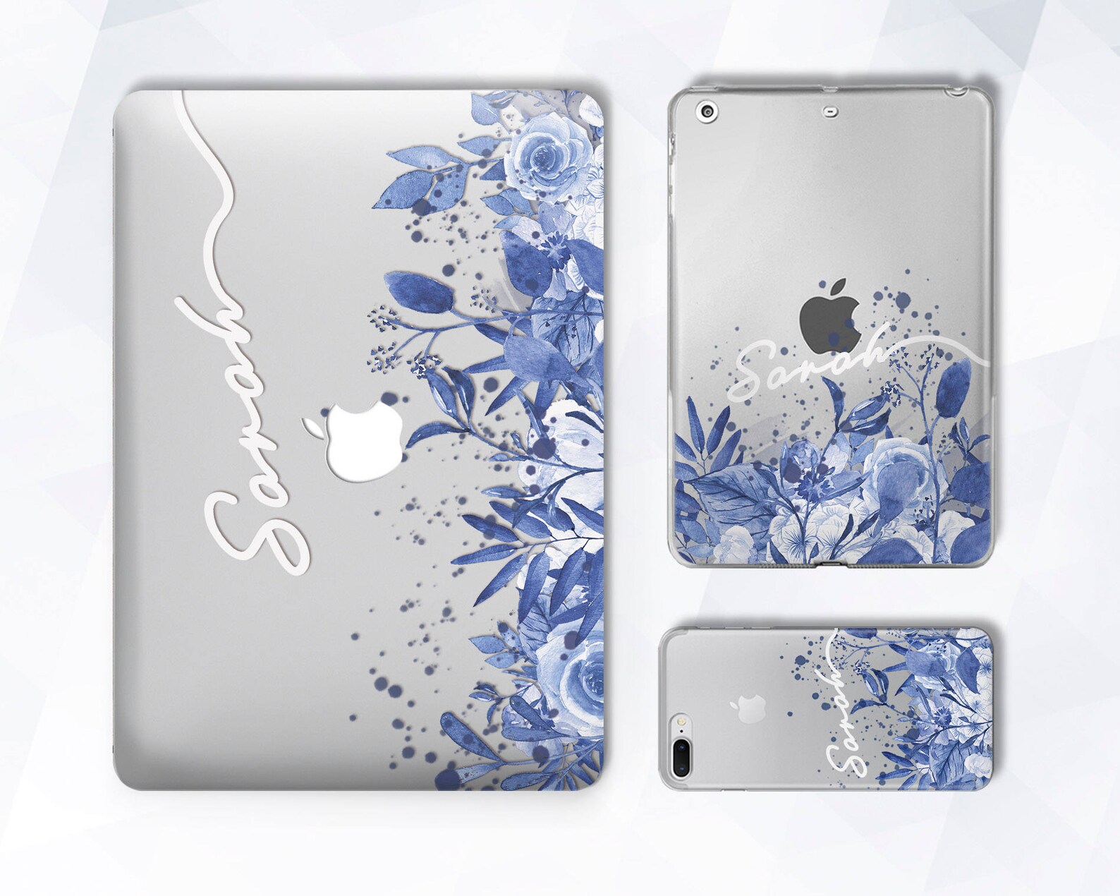 Name iPad case Floral Personalized iPad 9.7 6th gen 2018 Girl | Etsy