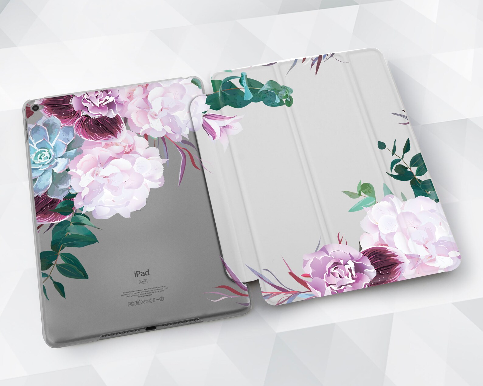 Floral Ipad Case Girl Flowers Ipad 9.7 6th Gen 2018 Cute | Etsy