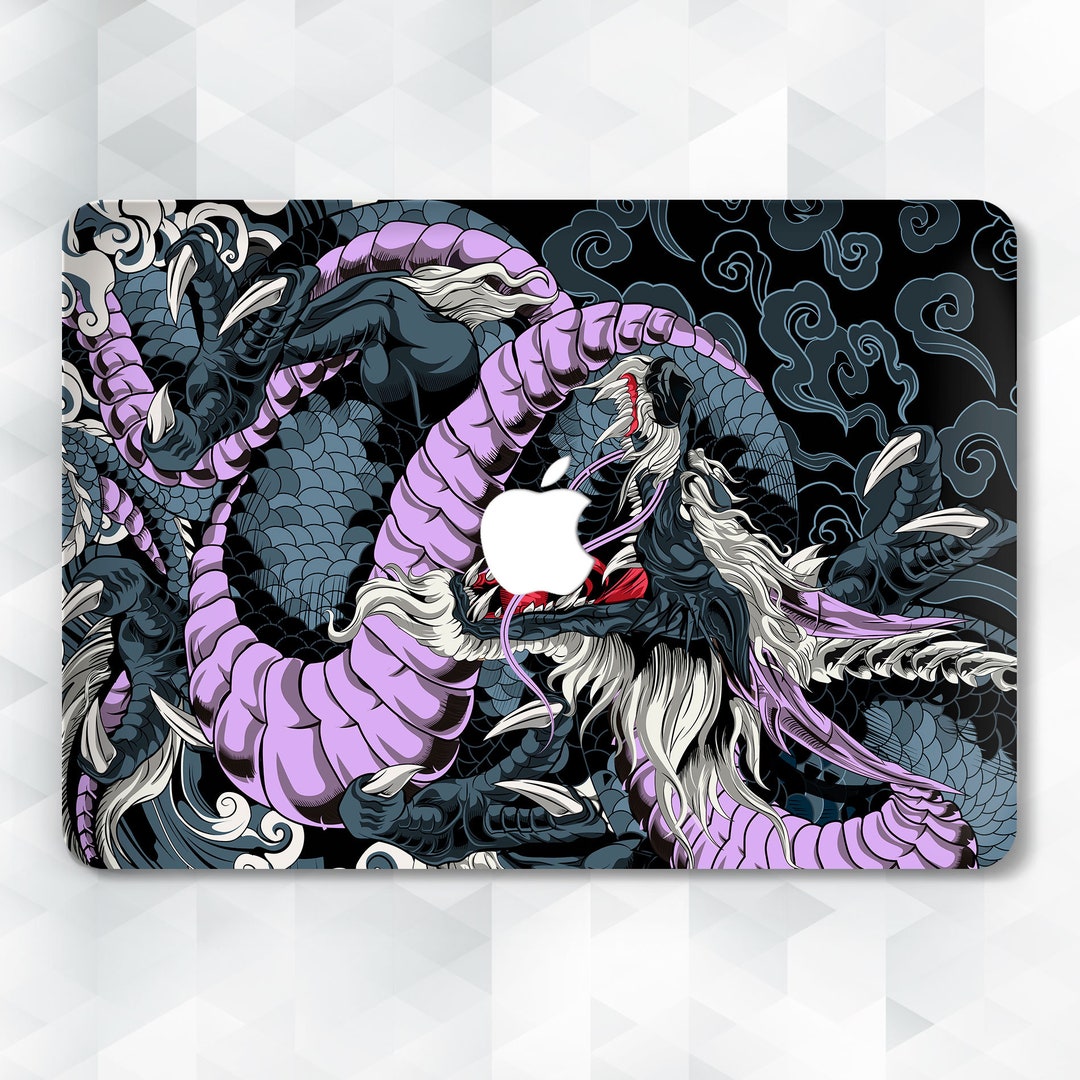 Japanese MacBook Case Dragon Trendy MacBook Pro 13 14 Air 13 M2 M1 Air ...