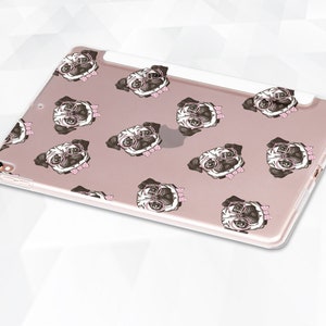 Dog iPad Case Cute Pug iPad 9.7 6th 10.2 7th Gen for Kids Girls iPad ...