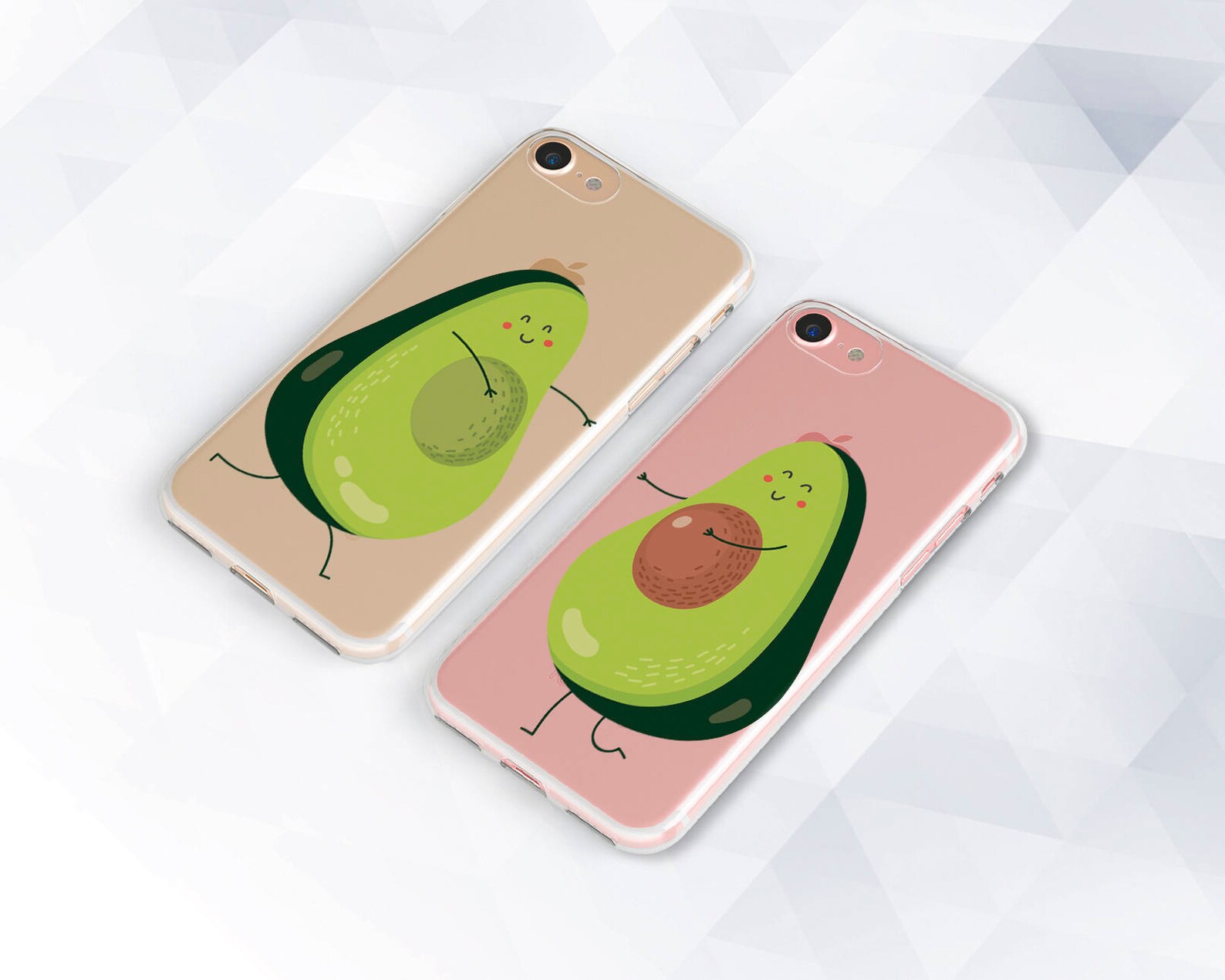 Avocado Iphone Case Kawaii Cute Iphone XR Xs Max 8 7 Girl - Etsy