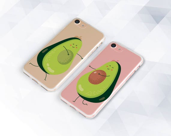Avocado iPhone case Kawaii Cute iPhone XR Xs Max 8 7 Girl Vegan case for Samsung Galaxy s10 Plus s9 Pixel 3a XL Couple Funny Green Fruit Bff Etsy