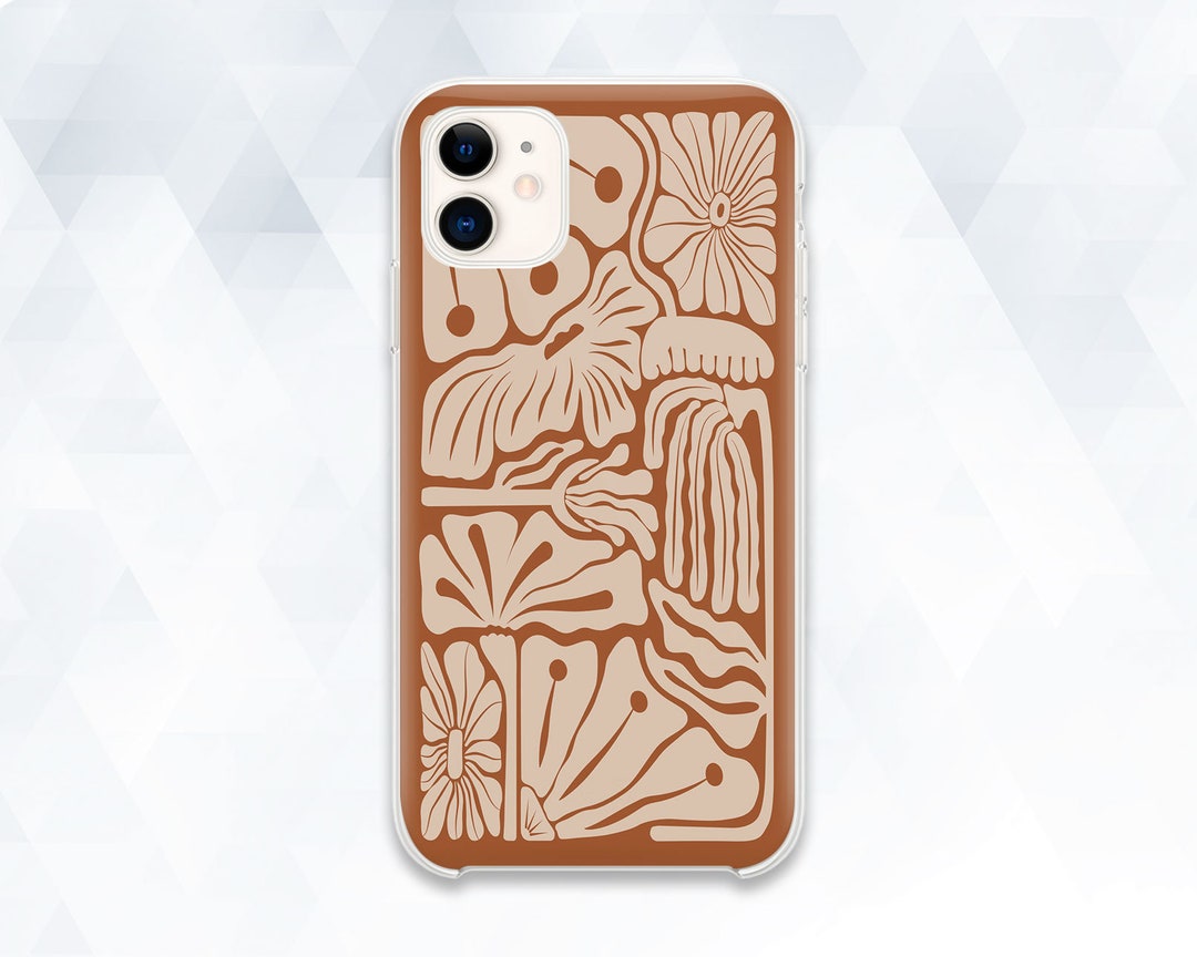 Boho iPhone Case Aesthetic Flowers iPhone 14 iPhone 13 Cute iPhone 12 ...