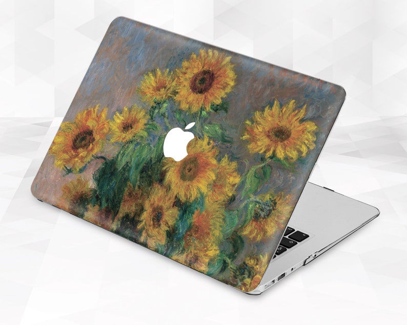 Sunflower Macbook Case Vintage Floral Macbook Air 13 Inch 2018 - Etsy