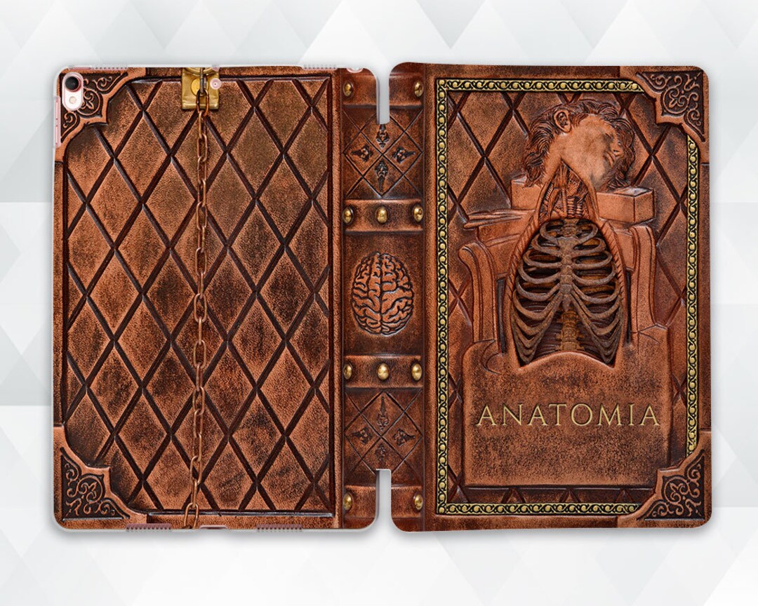 Anatomy iPad Case Science Book iPad 10.2 9.7 Pro 11 10.5 12.9 Air 5 ...