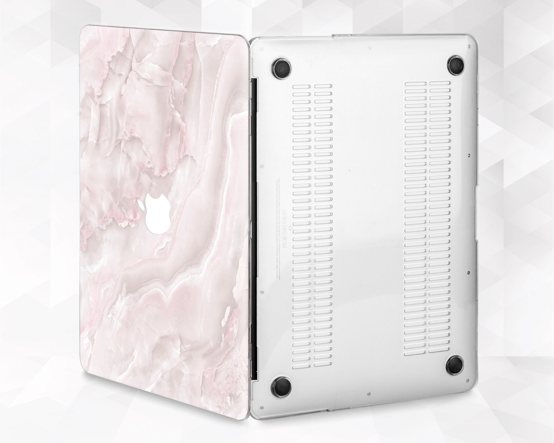 Marble Macbook Case Pink Marble Macbook Pro 13 Inch 2018 Air | Etsy