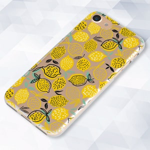 Lemons iPhone Case Yellow Kawaii iPhone 11 Pro XR X 8 Plus 7 Girls Cute ...