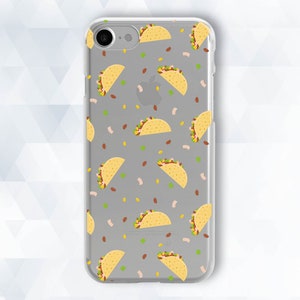 Taco iPhone Case Girl Men iPhone XR Xs 8 7 Cute Mexican Case for ...