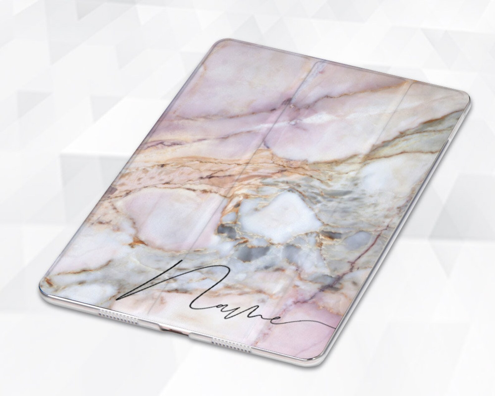Marble Ipad Case Name Girl Ipad 9.7 6th Gen Personalized | Etsy