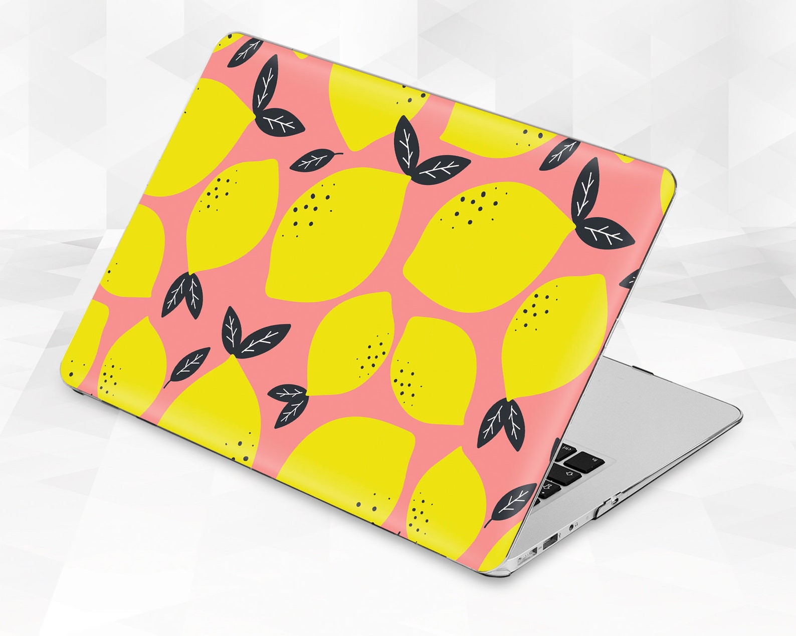 Lemon MacBook Case Cute Yellow MacBook Pro 13 16 15 Air 13 2020 Floral ...
