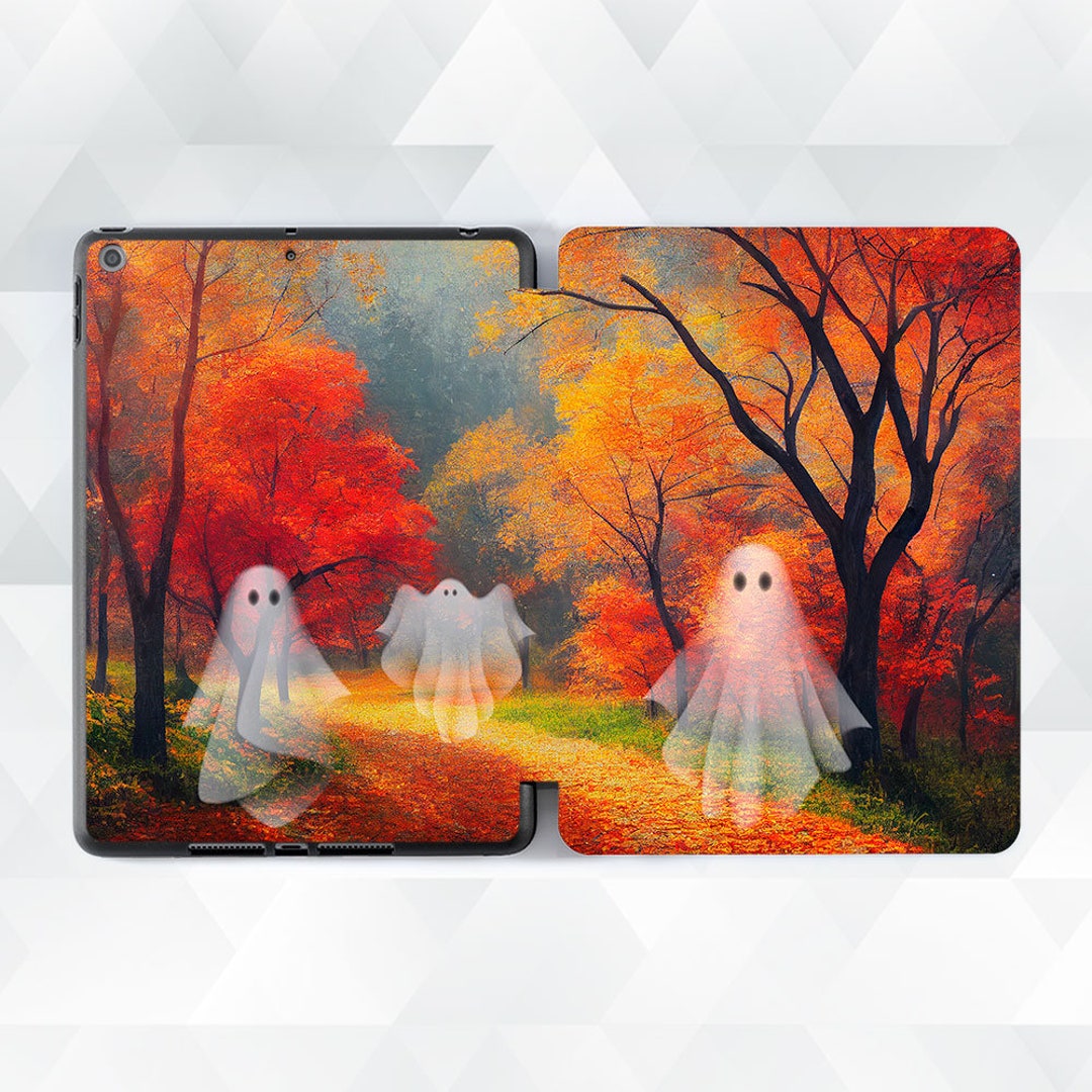 Ghosts iPad Case Aesthetic Halloween iPad Air 5th 4th iPad 9th Pro 12.9 ...