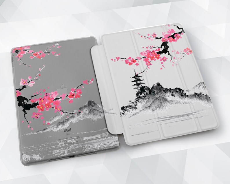 Japan Ipad Case 9.7 6th Gen Floral Girl Ipad Pro 11 10.5 12.9 - Etsy