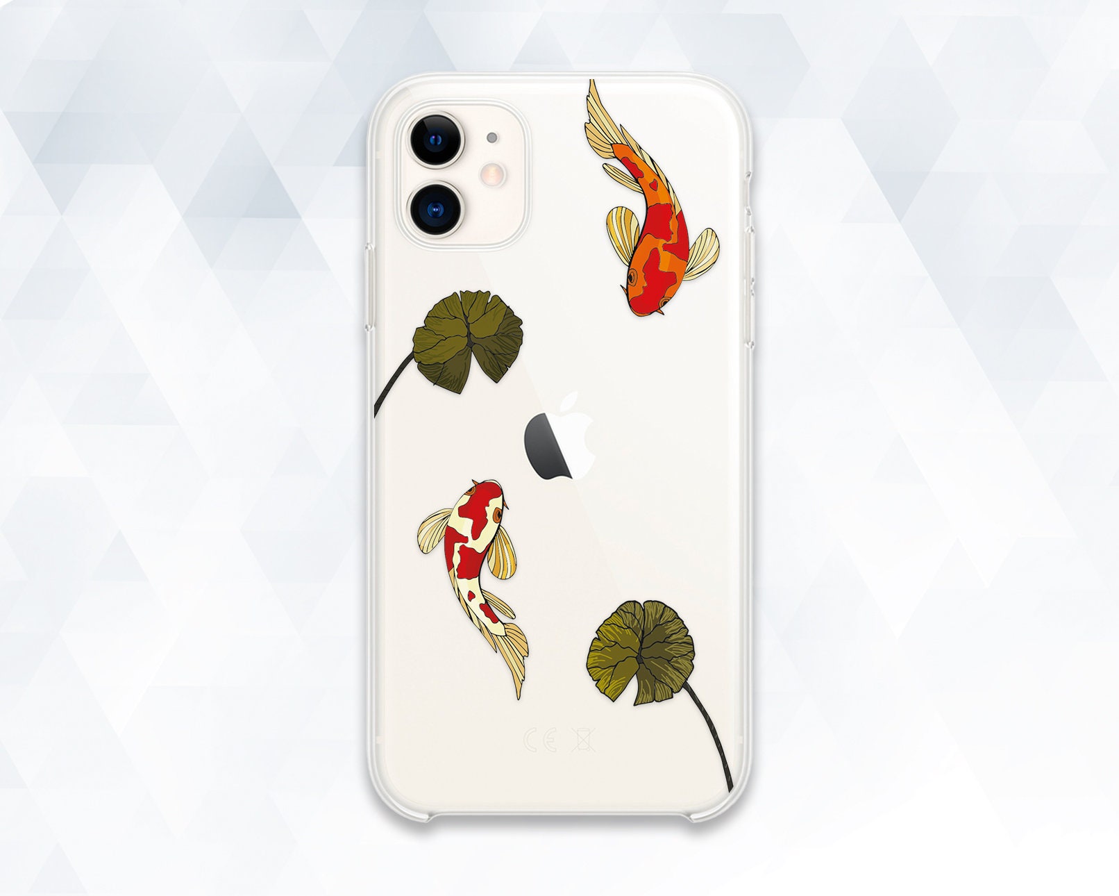 Koi iPhone case Japanese Cute iPhone 11 Pro XR X 8 7 Japan | Etsy