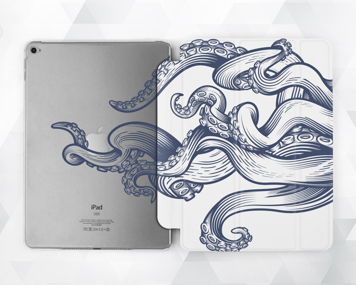 Octopus Ipad Case 6th Gen Ocean Animal Ipad 9.7 2018 Men Kids | Etsy